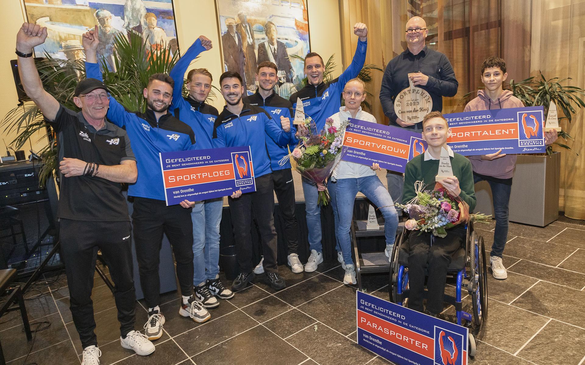 Sporters van het jaar in de gemeente Hoogeveen zijn bekend. 'Het gaat ...