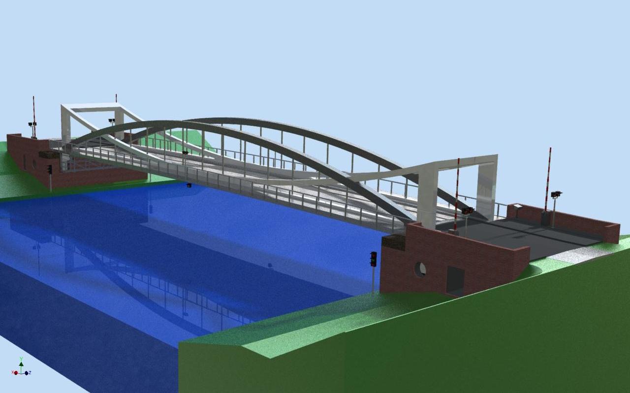 Nieuwe brug Dorkwerd wordt geplaatst - Dagblad van het Noorden