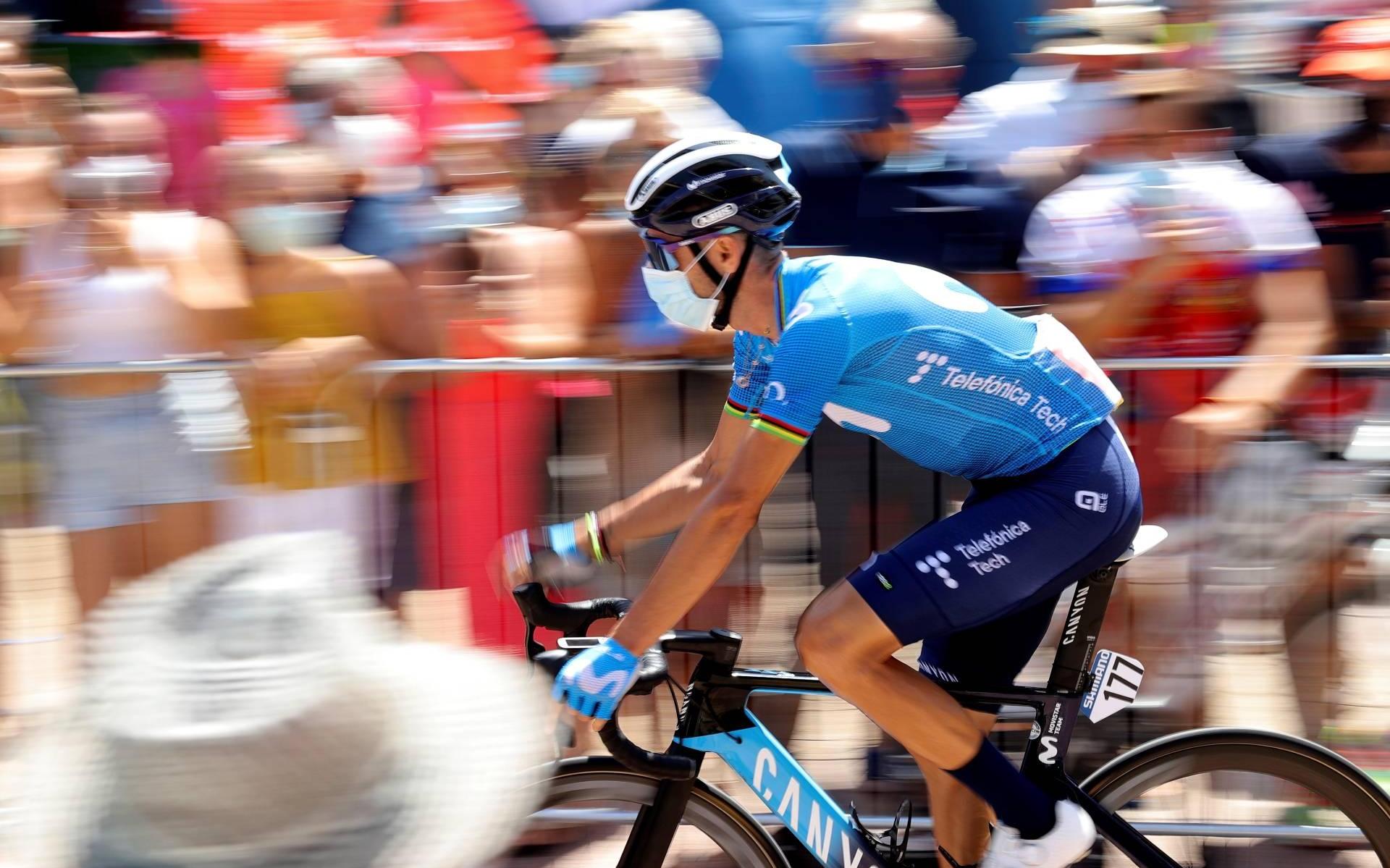 Wielrenner Valverde geeft na zware val op in Ronde van Spanje - Dagblad ...