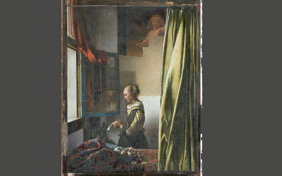 Verborgen Cupido maakt brieflezend meisje van Vermeer minder braaf ...
