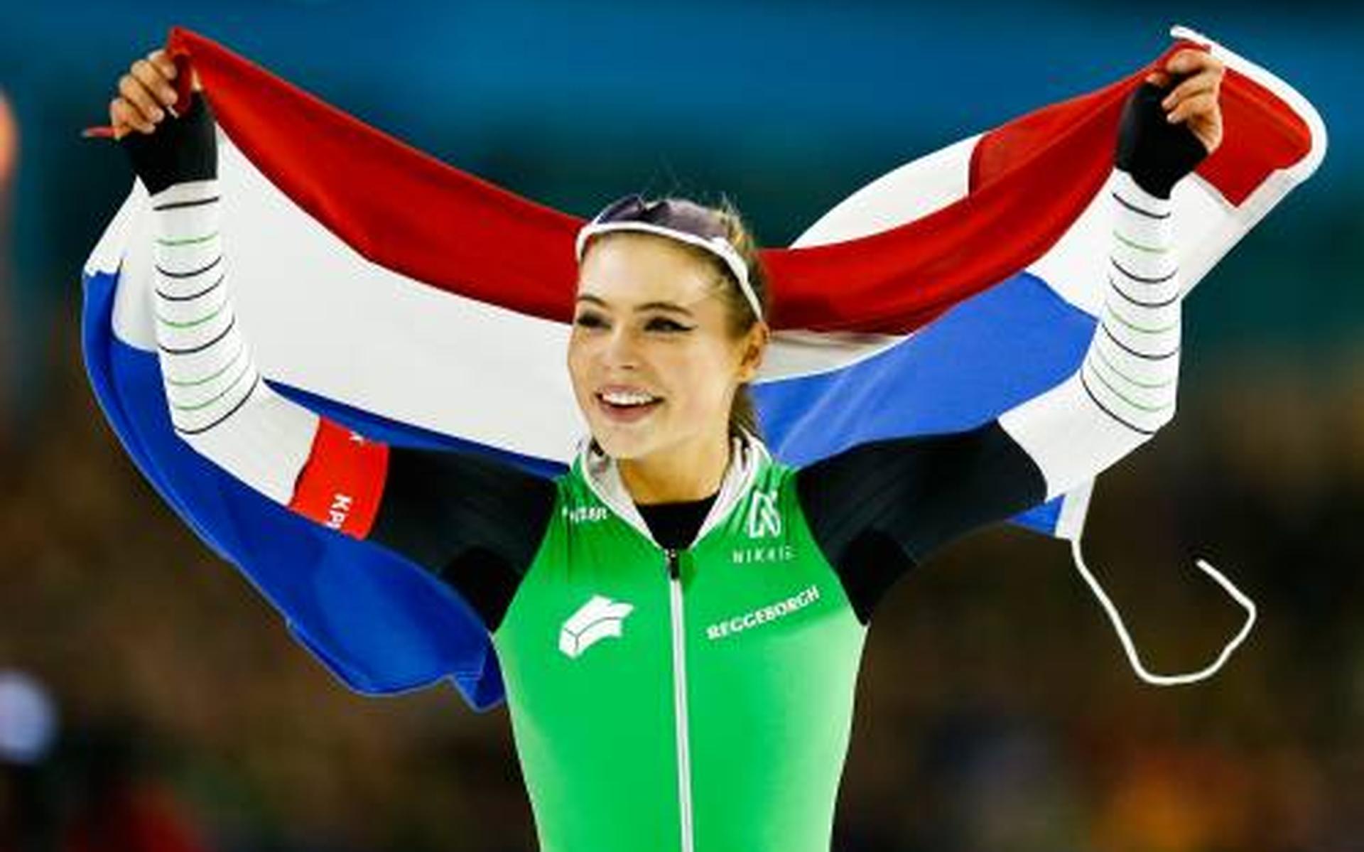 Schaatsster Leerdam ook de beste op 1000 meter - Dagblad van het Noorden