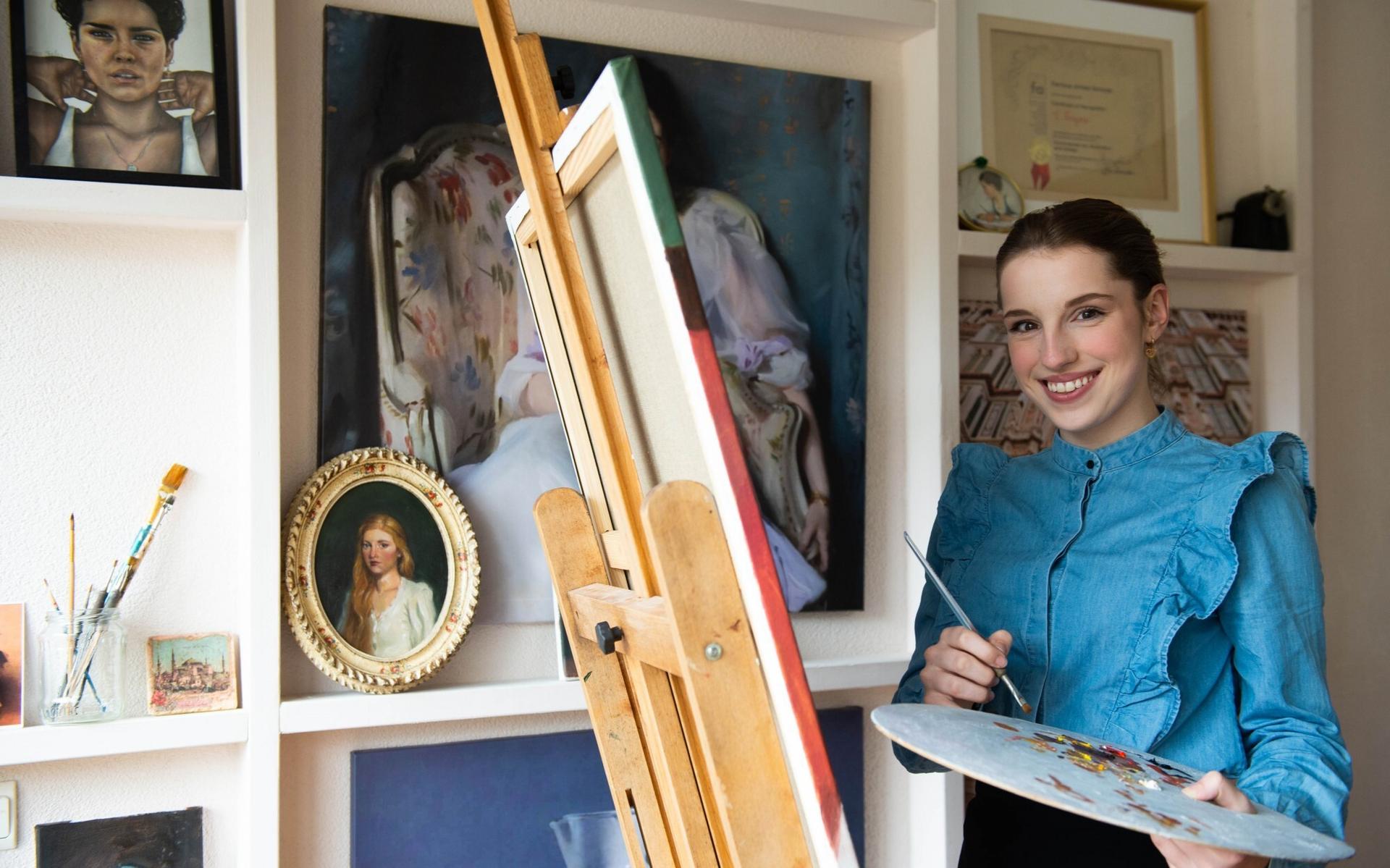 Fleur (16) uit Assen kan in Italië megastap zetten naar kunstcarrière ...