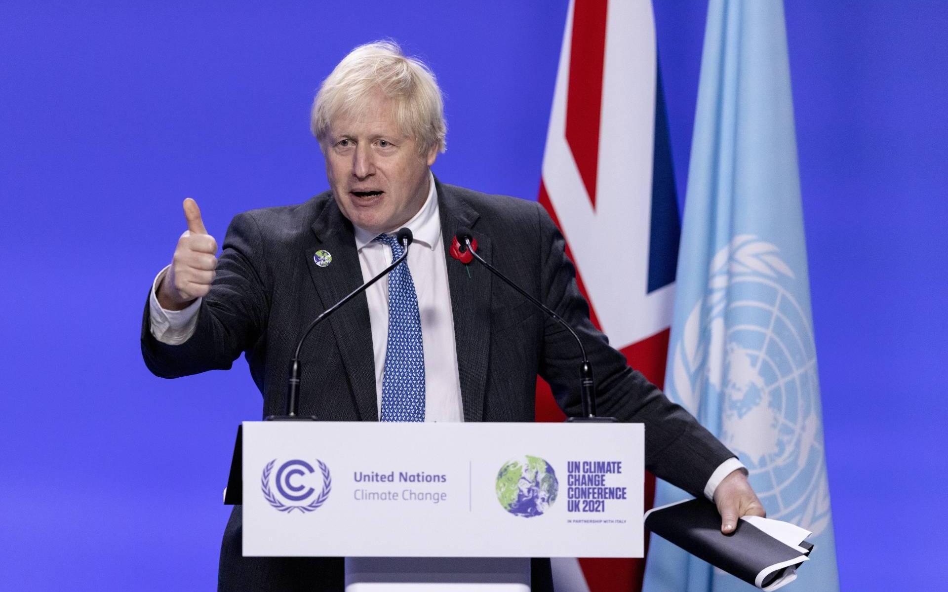 Geld op tafel voor arme landen, zegt Johnson op klimaattop - Dagblad ...