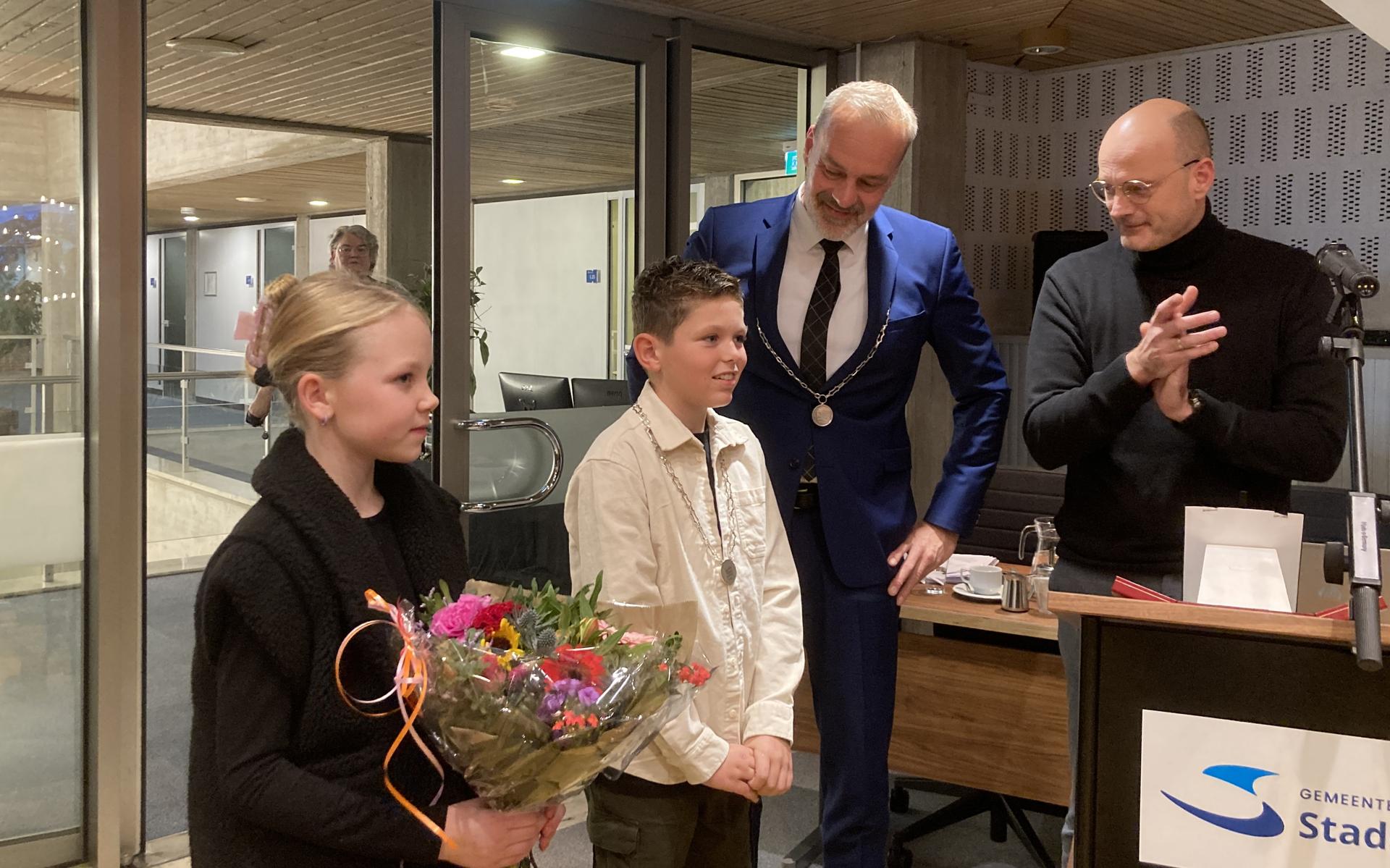Levi Prins is de eerste kinderburgemeester van de gemeente Stadskanaal ...