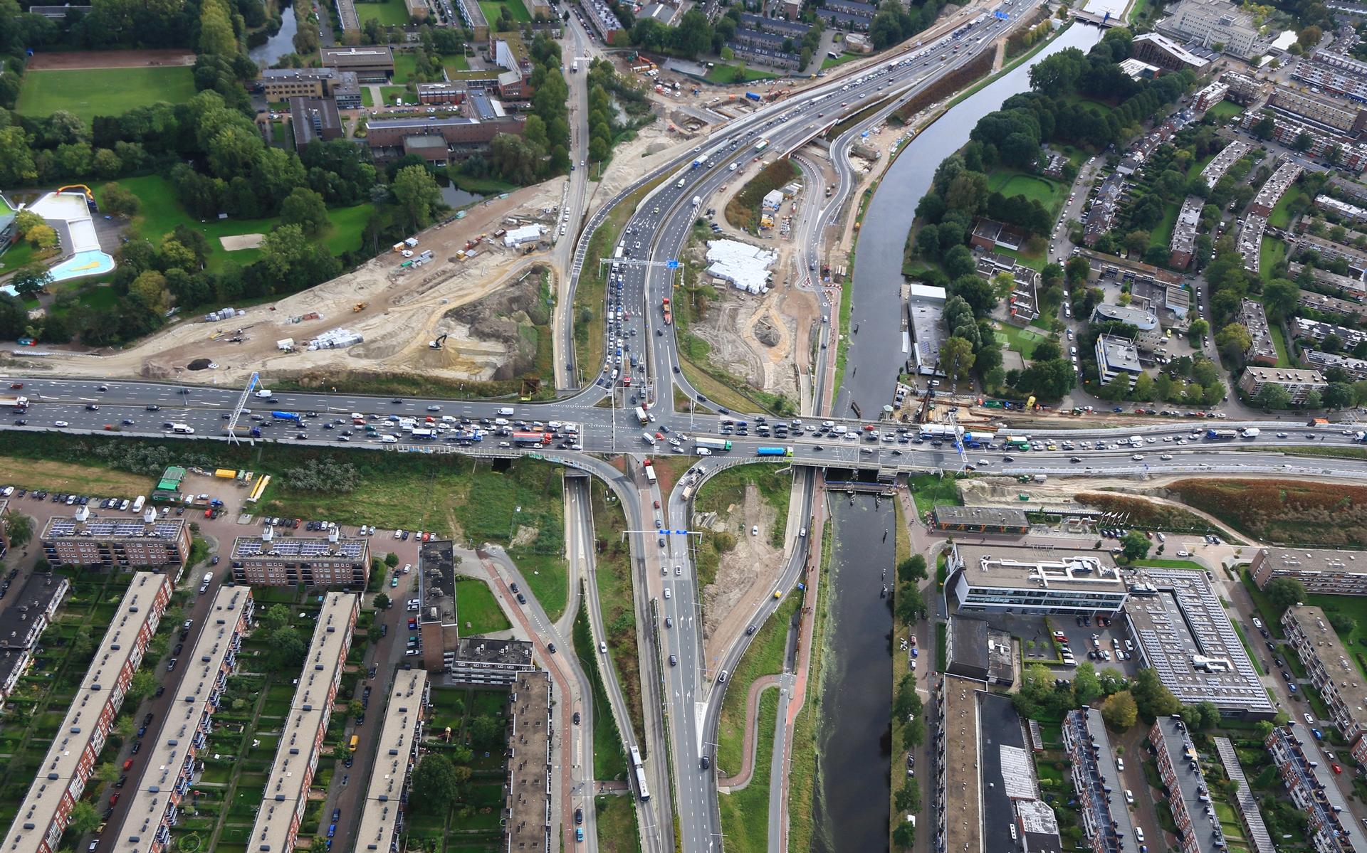 A28 en Julianaplein dicht. Kilometers omrijden in Groningen. Bekijk ...
