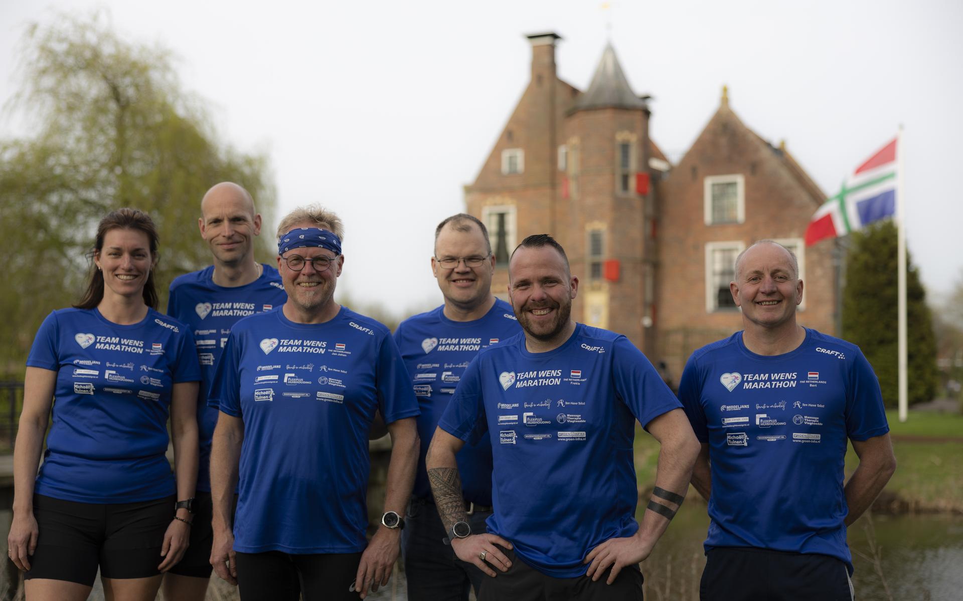 Lopers Team Wens Marathon komen in actie voor Wensambulance Noord ...