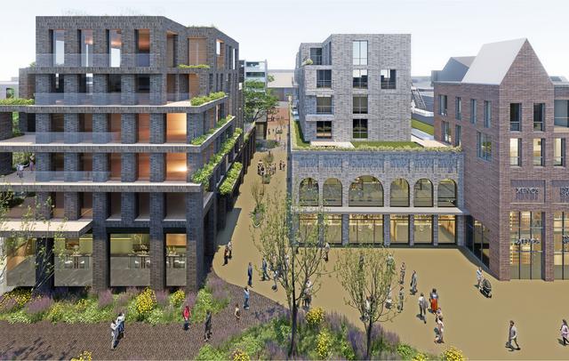 Wonen op het dak van de oude V&D en parkeren in de kelder: megaplan ...