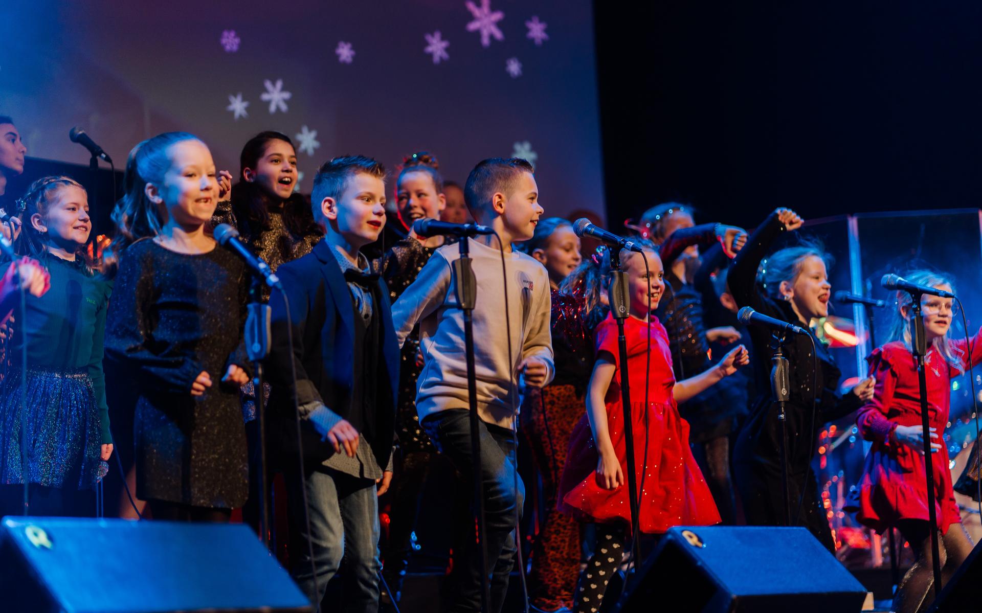 InSight kerst in de grote zaal van het Pagedal in Stadskanaal. Meer dan ...