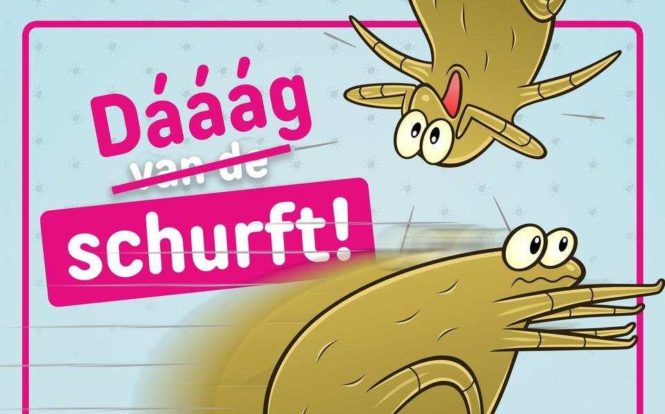 Samen onder een dekentje op de bank? Vrij spel voor schurftmijt ...