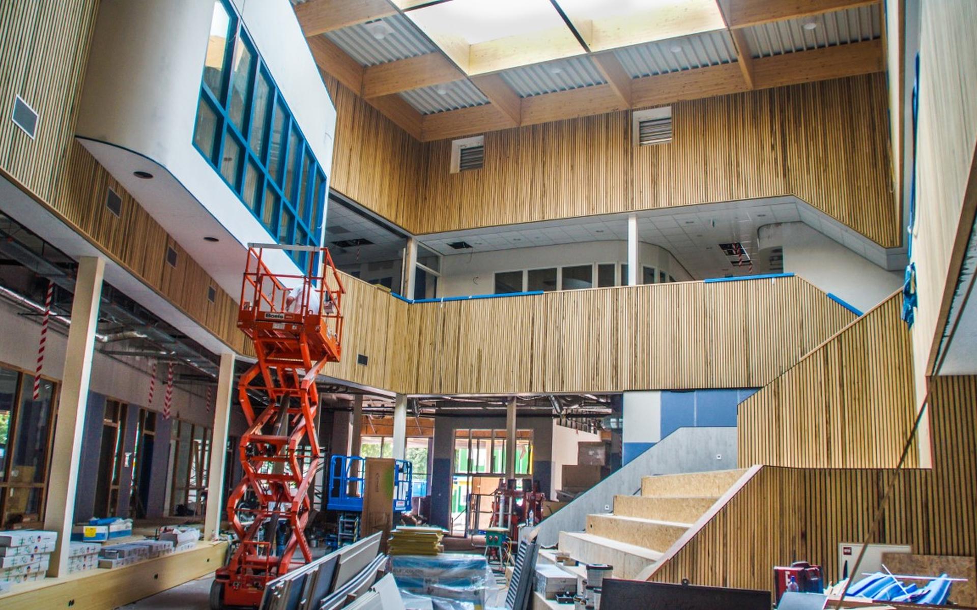 Bouw van samenwerkingsschool Volta in Beilen ligt nu op schema: voor de ...