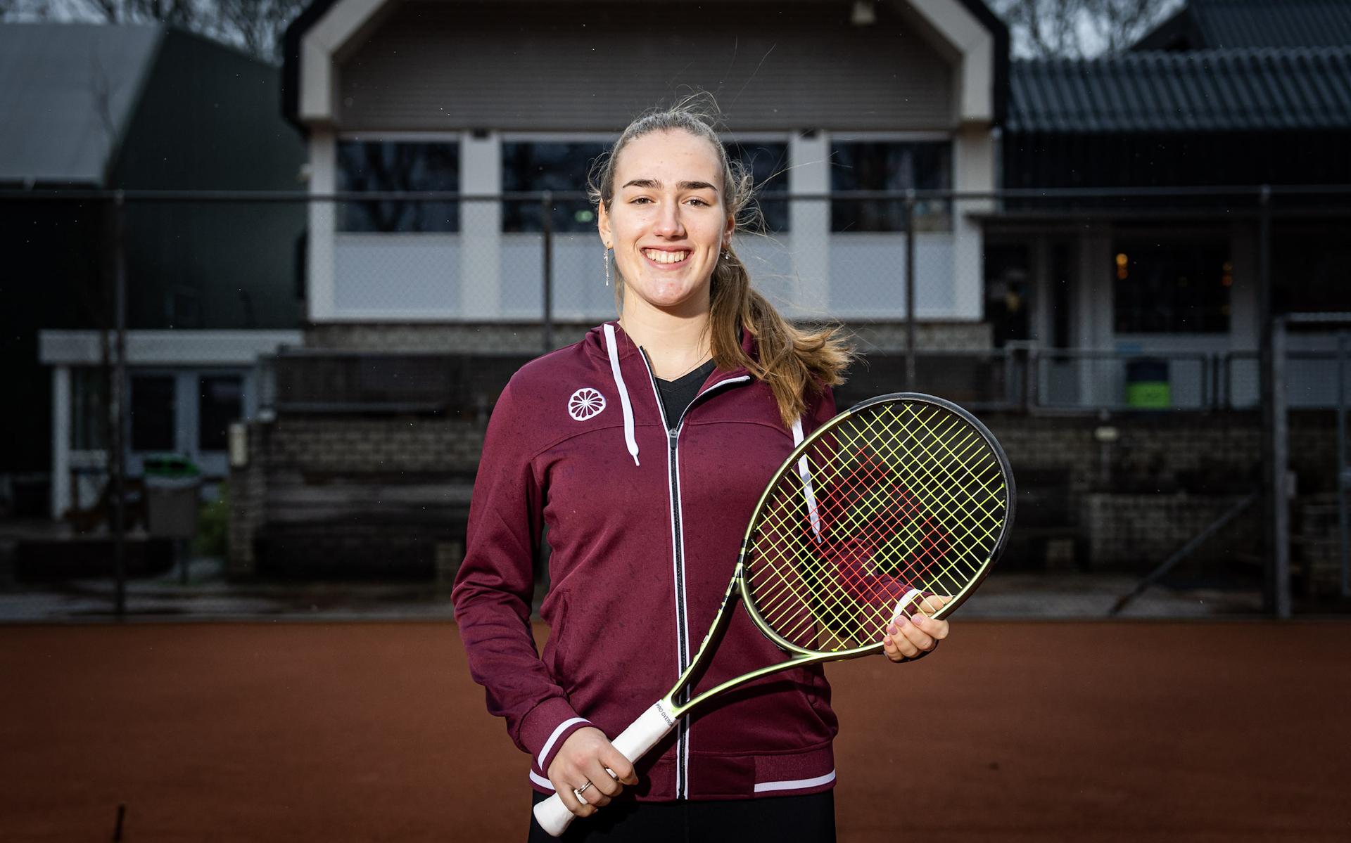 Annelin Bakker wil de beste tennisster worden van de hele wereld ...