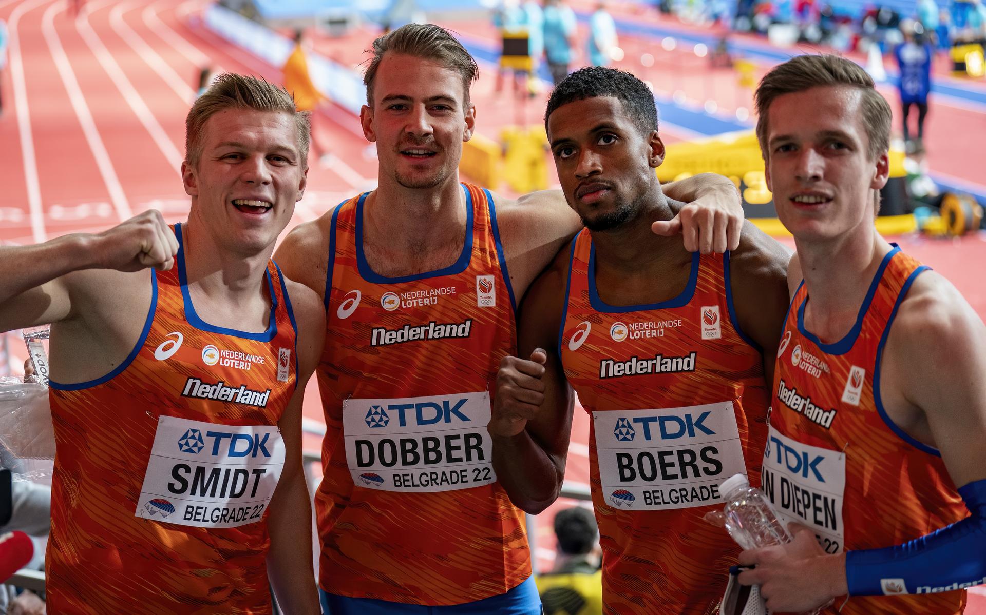 Asser atleet Nick Smidt pakt met Nederlands estafetteteam bronzen plak ...