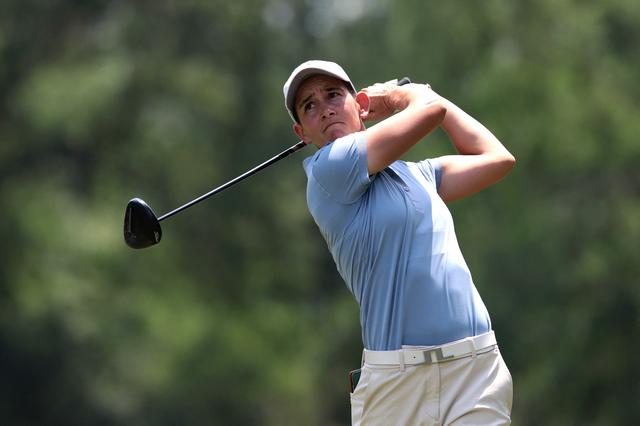 Dewi Weber uit Groningen laat zich zien op eerste major. Golfster ...